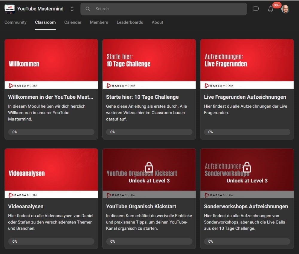 YouTube Mastermind von Babba Media • 2026 • KursTipps 💥